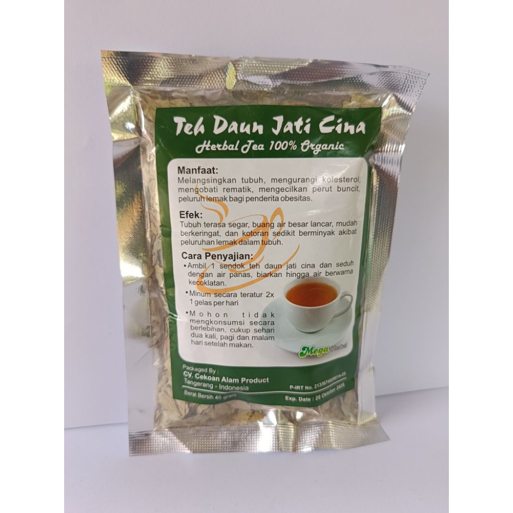 Jual jati cina aur /Mega 40gram / diet alami | Shopee Indonesia