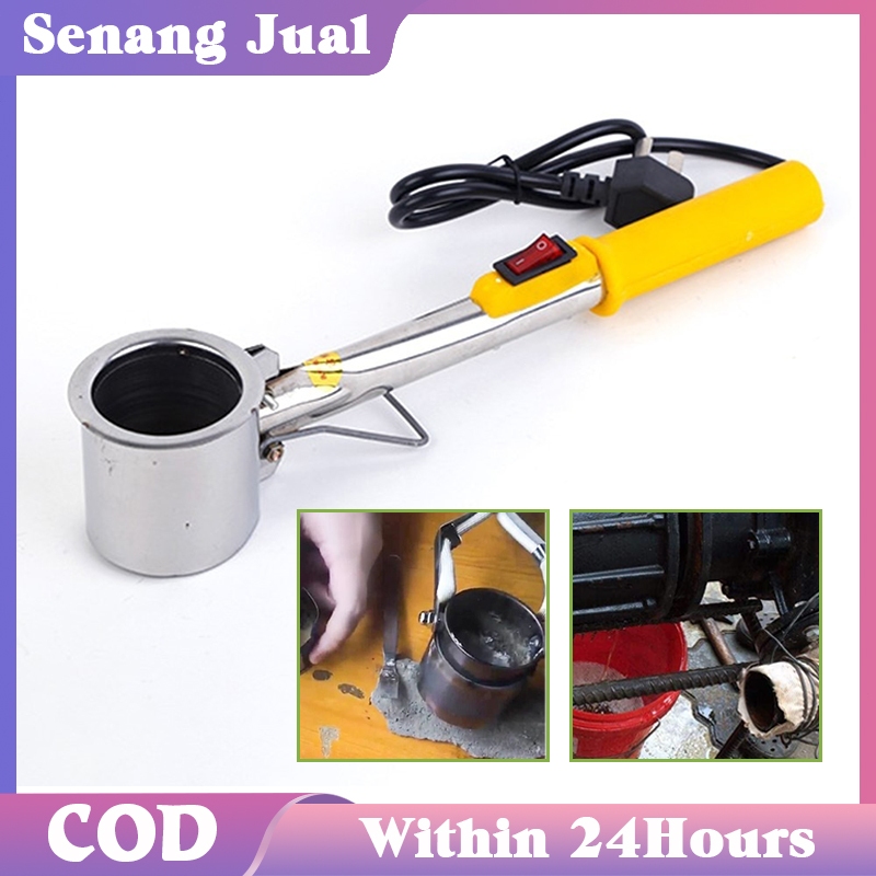 Jual 300W Portable Tungku Pelebur Logam Solder Pot Suhu Adjustable ...