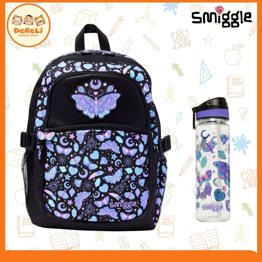 Jual (Butterfly Black) Smiggle - Smiggle YKK - Smiggle Teeny - Smiggle ...