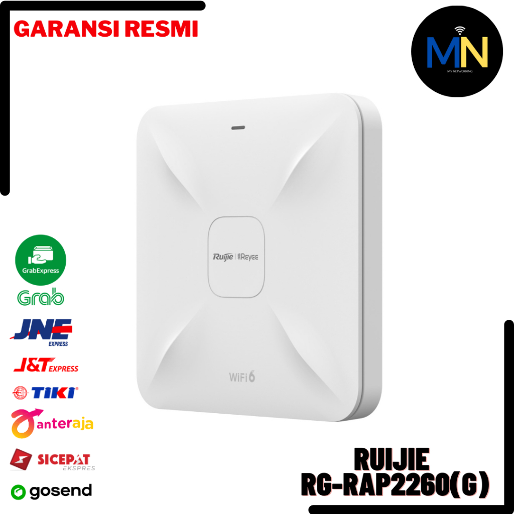 Jual RAP 2260G Wi-Fi 6 Dual Band Ceiling Mount Access Point RG-RAP2260G ...