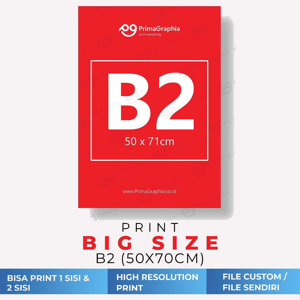 Jual Cetak Poster Ukuran B2 dan A2 - Cetak Kertas Ukuran B2 | Shopee ...