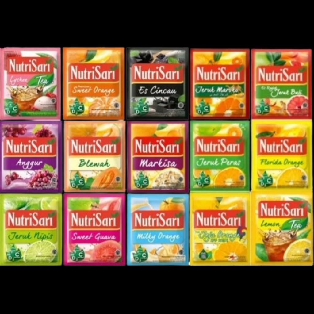 Jual Nutrisari minuman serbuk isi 10 pcs | Shopee Indonesia