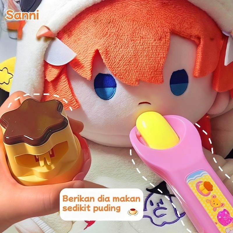 Jual [COD ] Mainan anak-anak Mainan memberi makan puding stroberi Set ...