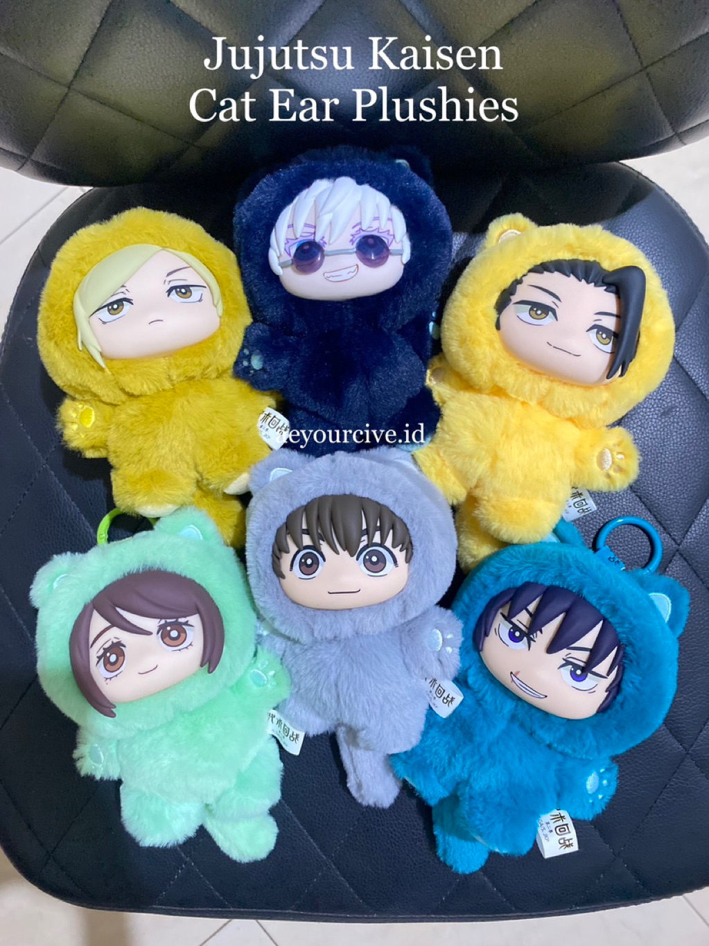 Jual Jujutsu Kaisen Cat Ear Plushies - SELECTED AND NEW‼️ | Shopee ...
