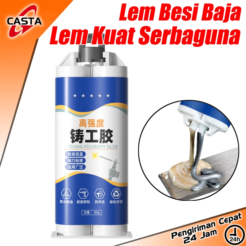Jual CASTA Lem AB Besi Super Kuat Tahan Panas Lem Perekat Super Untuk ...