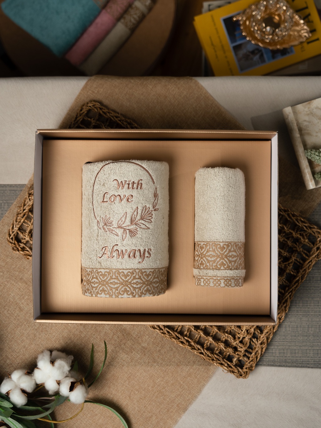 Jual Toko Handuk - Unity Towel Gift Set - B ( Hantaran Hampers Wedding ) | Shopee Indonesia