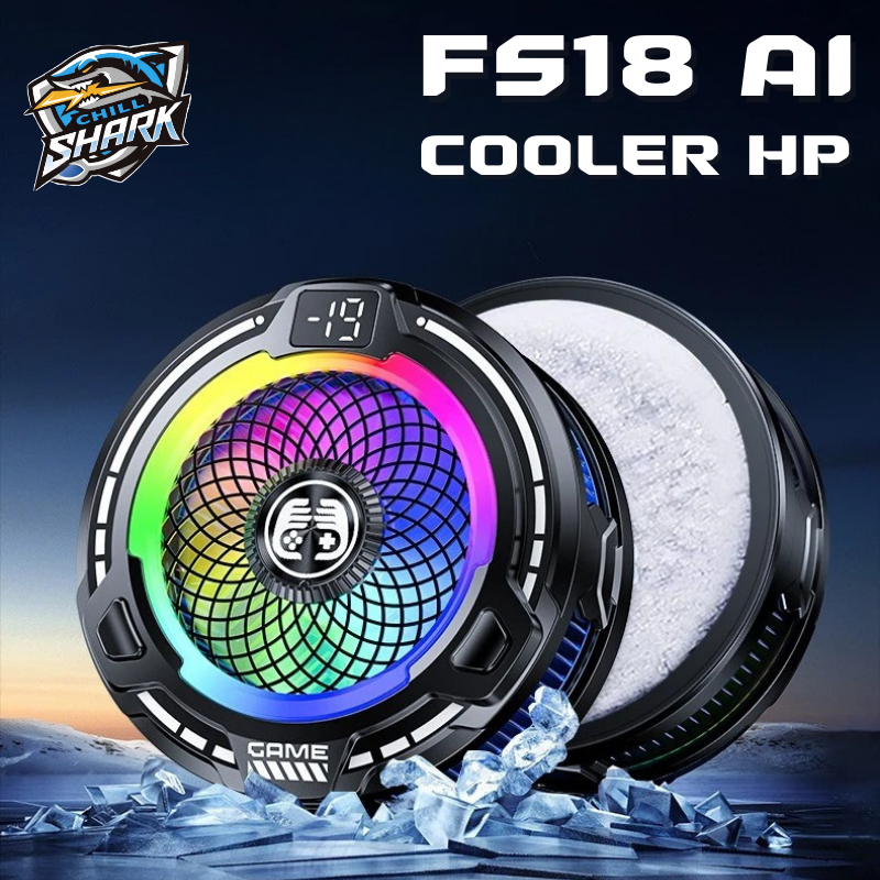 Jual Fan Cooler HP FS18 AI RGB Pendingin HP untuk Game Cooler HP For ...