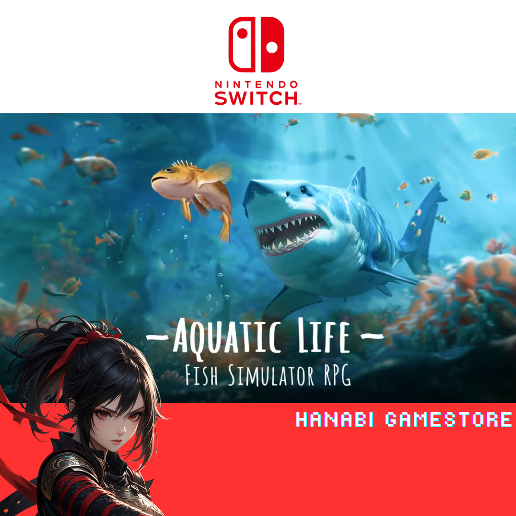 Jual Aquatic Life: Fish Simulator RPG (Digital Games) • Nintendo Switch ...