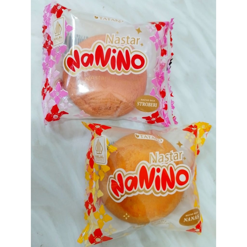 Jual Tatako Viral Nastar NaNiNo -+ 45Gram Exp aman ( 1 Paket isi 10 Pcs ...