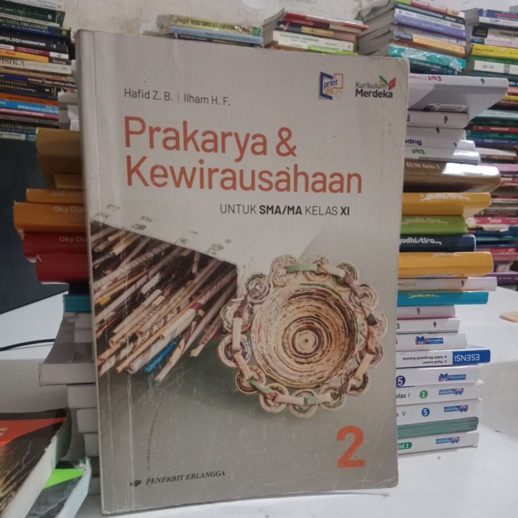 Jual buku Prakarya dan Kewirausahaan SMA kelas 2-11 penerbit erlangga ...