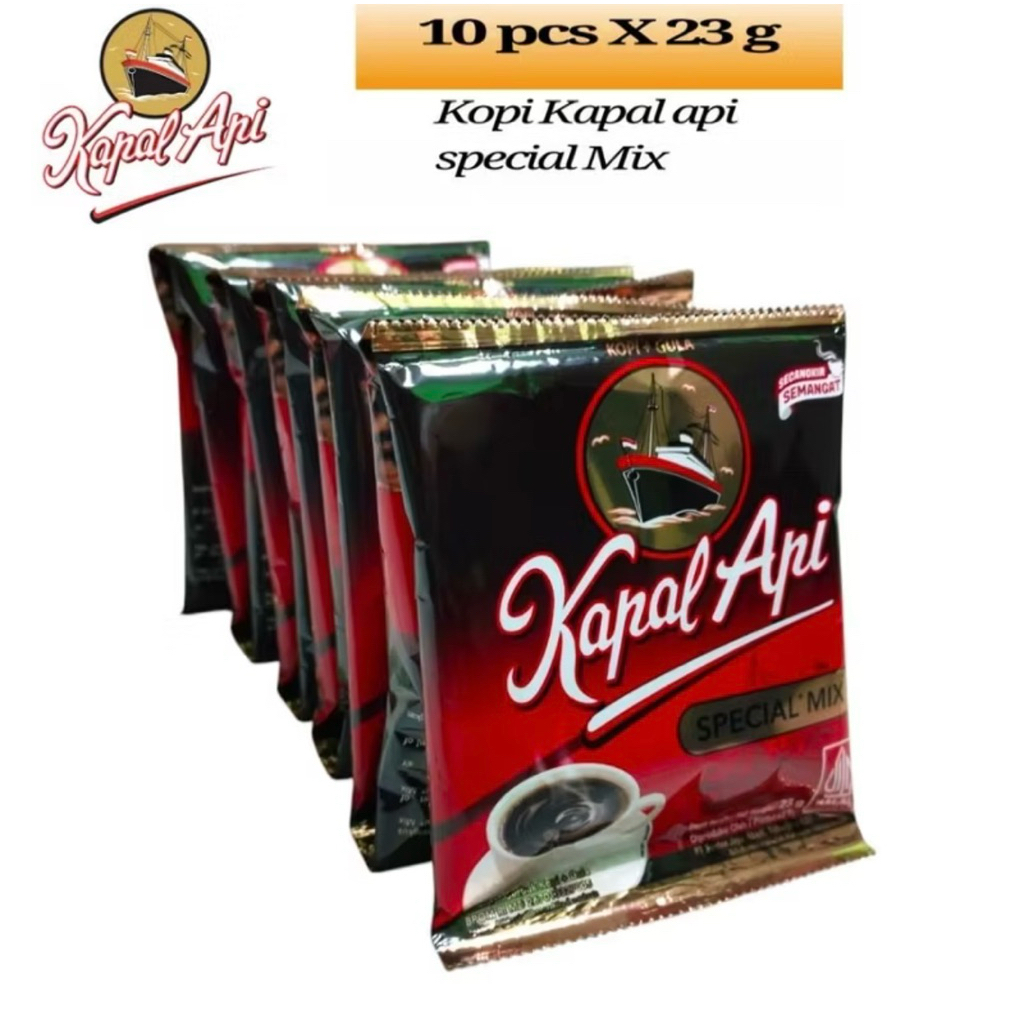 Jual Kapal Api special mix 23g 1 Renceng isi 10 sachet | Shopee Indonesia