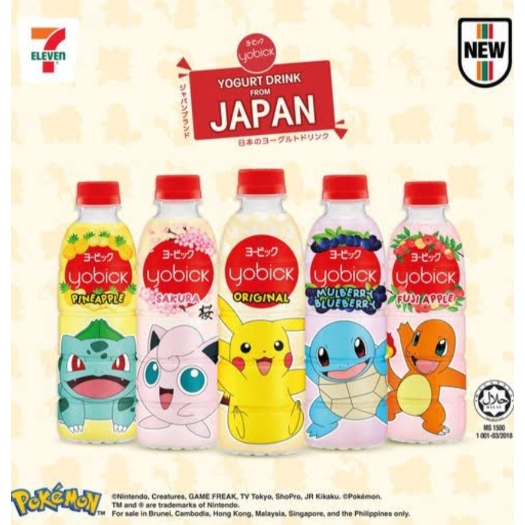 Jual YOBICK X POKEMON YOGHURT DRINK ANEKA RASA BUAH | Shopee Indonesia