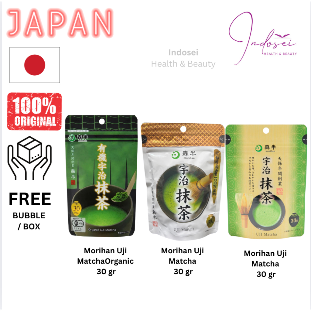 Jual (READY STOCK) Morihan Matcha Powder 100% Pure 30gr | Matcha ...