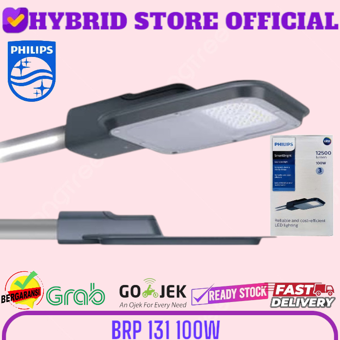 Jual LAMPU JALAN PHILIPS BRP 131 100 WATT ORIGINAL - LAMPU PHILIPS ...