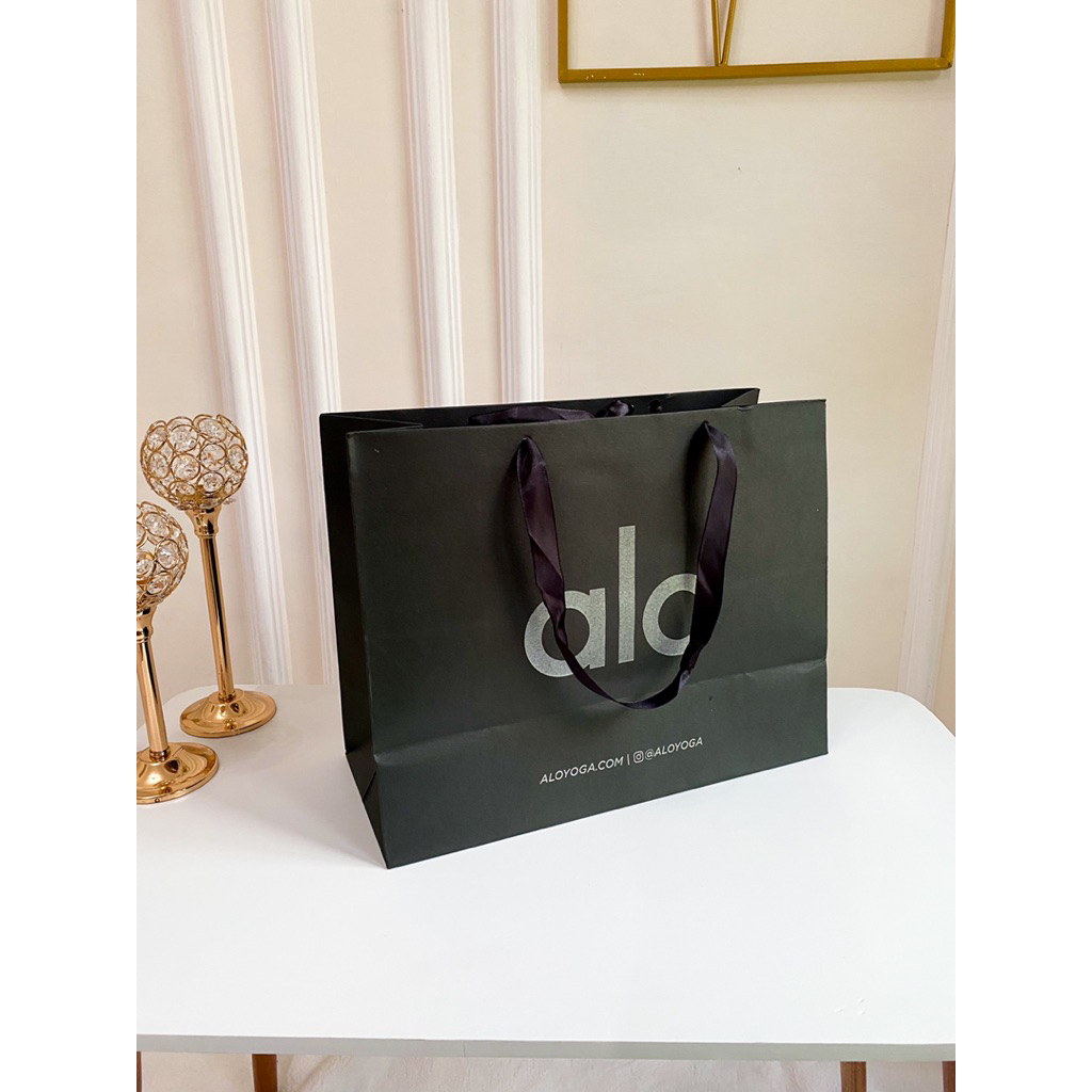 Jual Paper Bag Alo untuk Baju atau Sepatu Paperbag Mall | Shopee Indonesia