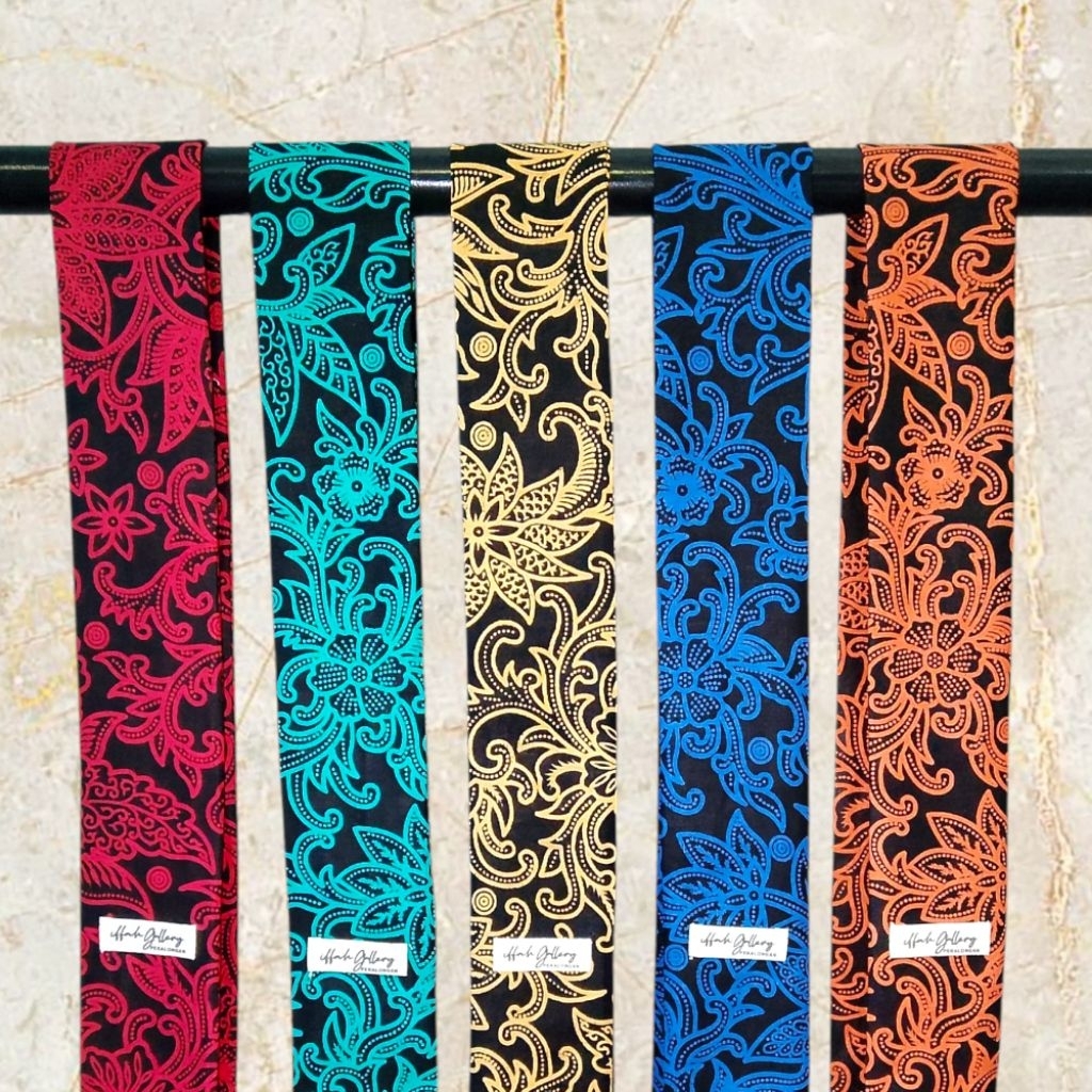 Jual twilly batik • syal [ LA FLEUR ] souvenir khas Indonesia | Shopee ...