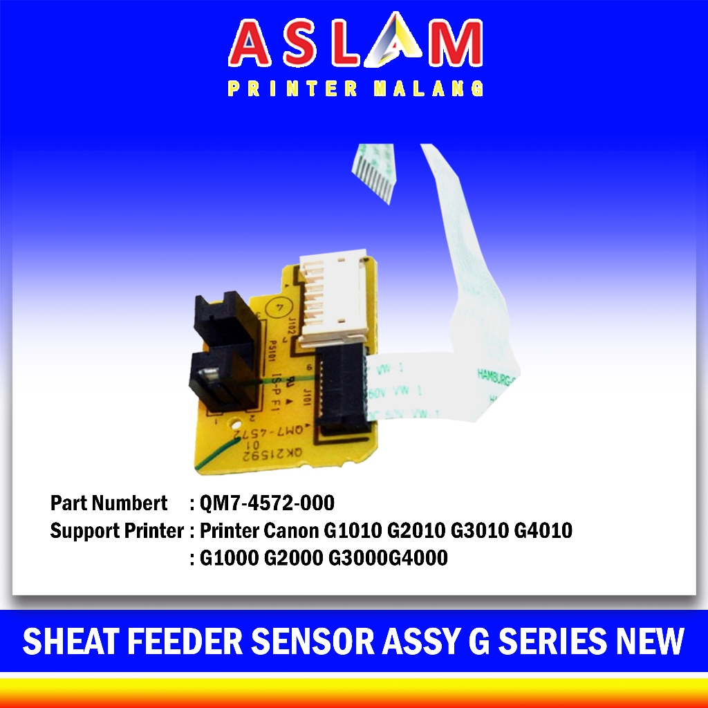 Jual Sheet Feeder Sensor PCB Assy Canon G1010 G2010 G3010, Sensor ...