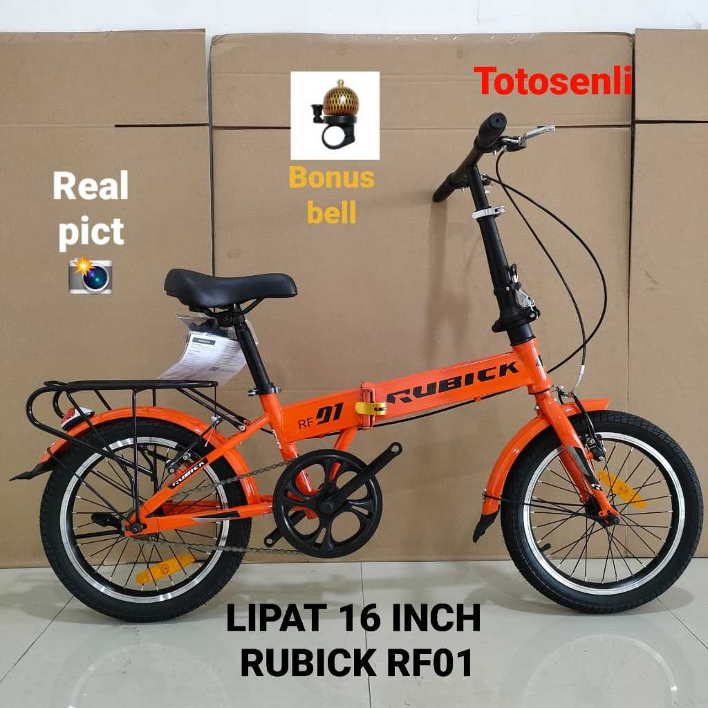 Jual SEPEDA LIPAT 16 INCH RUBICK RF 01 SEPEDA MODEL TERBARU 16 INCH ...