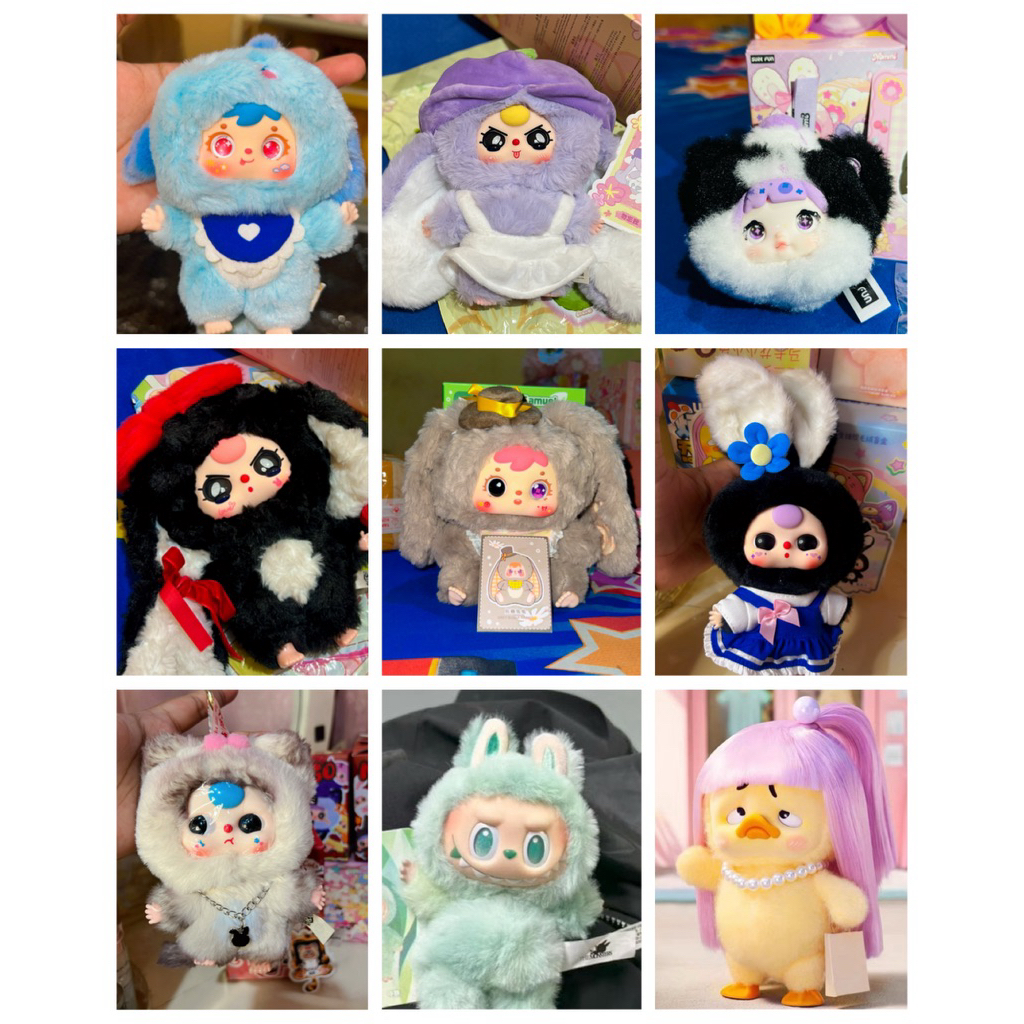 Jual (SELECTED MURAH) Blind box Noomi Babythree Labubu samuel liila ...