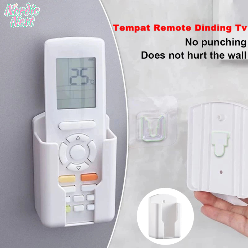 Jual Dudukan Remot AC Dan TV / Tempat Remote AC Dinding Tempel / Holder ...