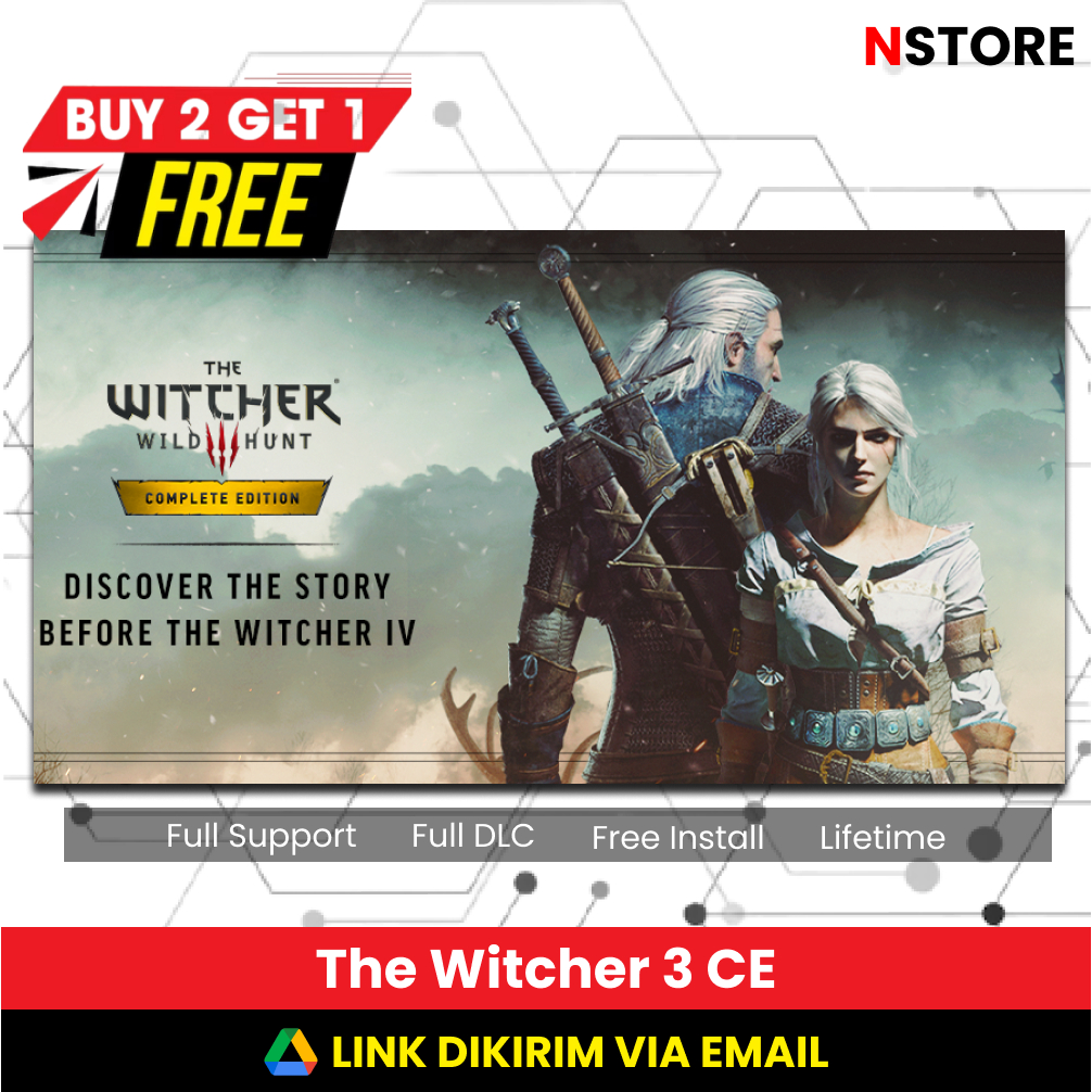 Jual THE WITCHER 3 CE - GAME PC/LEPTOP - DOWNLOAD LANGSUNG MAIN ...