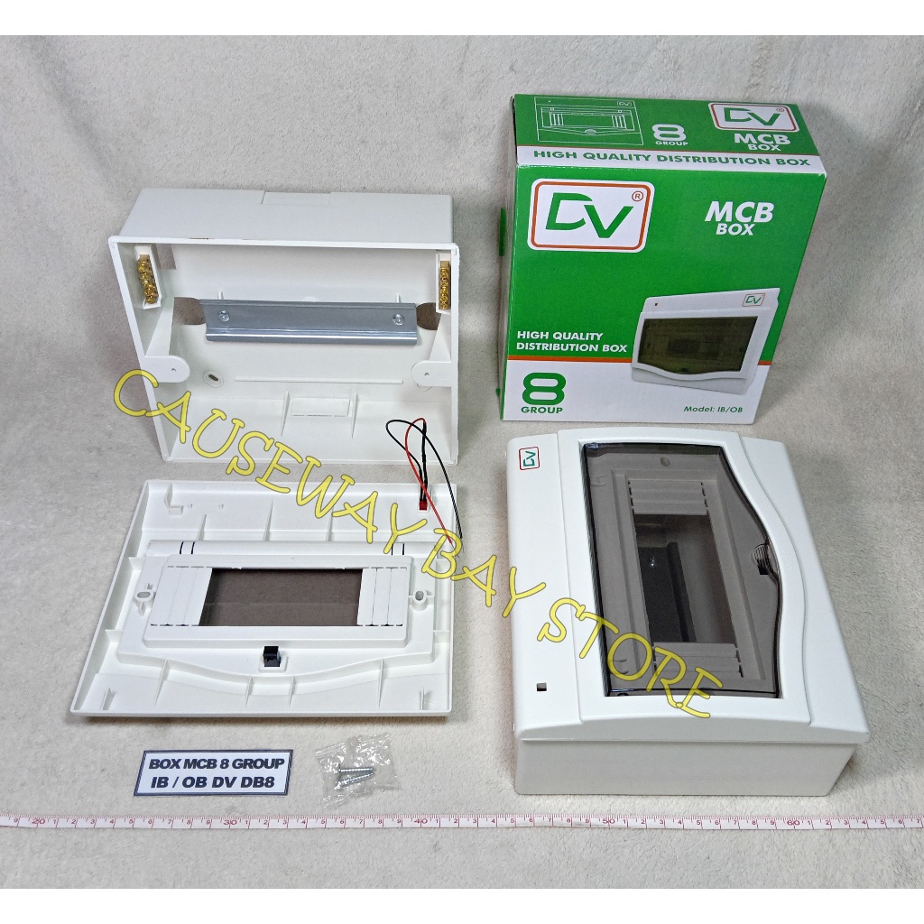 Jual Box Mcb 8 Group (ISI 8) IB/OB DV DB8 | Shopee Indonesia