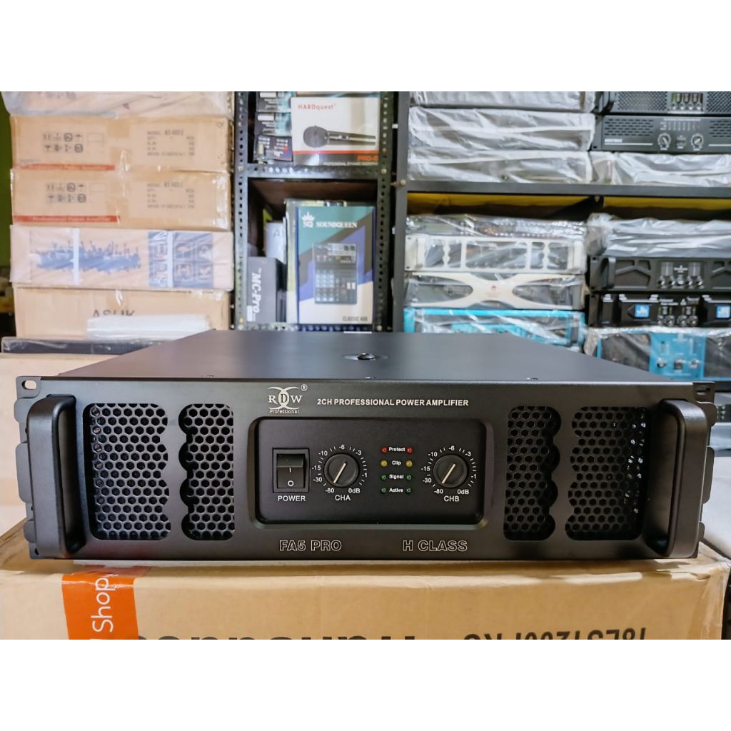 Jual Power Amplifier RDW FA5PRO kwalitas Original(zian audio) | Shopee ...
