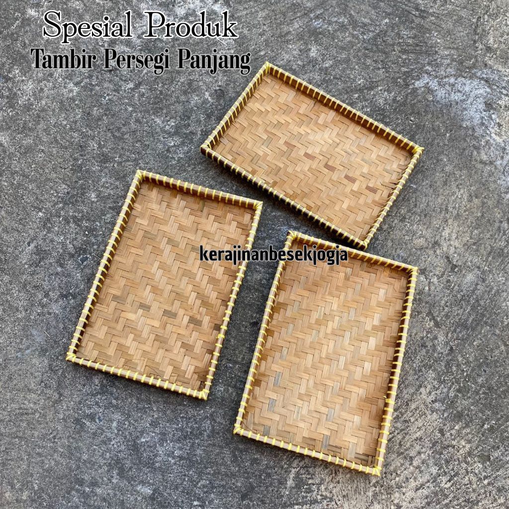 Jual TAMPAH PERSEGI PANJANG | tambir tempeh persegi tempat tumpengan ...