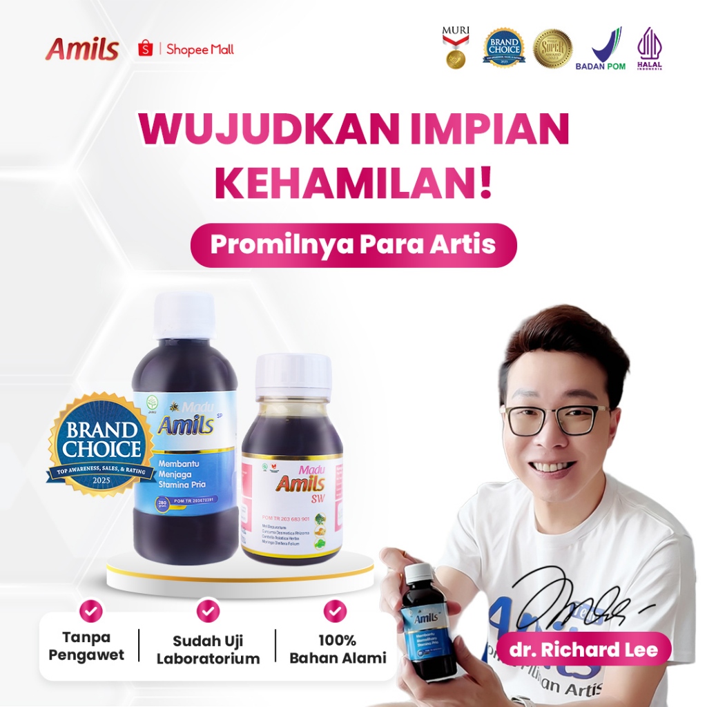 Jual Amils Promil Suplemen Hamil Herbal Untuk Meningkatkan Kesuburan ...