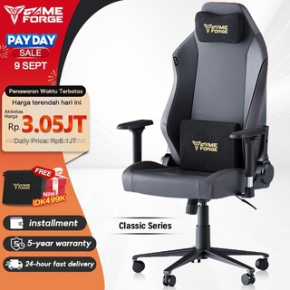 Jual GAMEFORGE Gaming Chair Classic Series|Kursi Ergonomi,dengan bantal ...