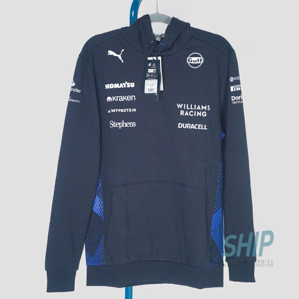Jual 2025 TEAM HOODIE WILLIAMS original formula 1 F1 racing alex albon ...
