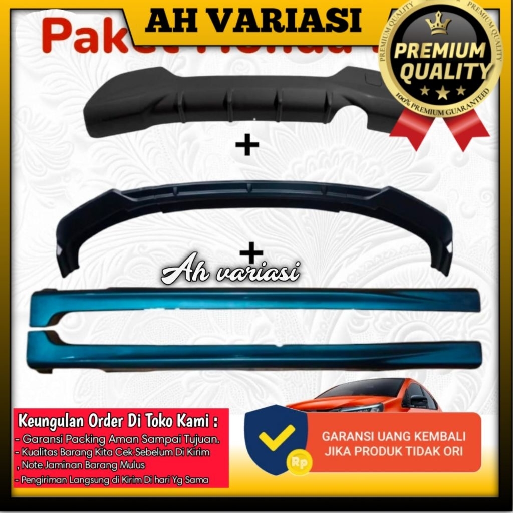 Jual All New Brio 2022-2025 - Paket Bodykit All New Brio 2022-2025 ...