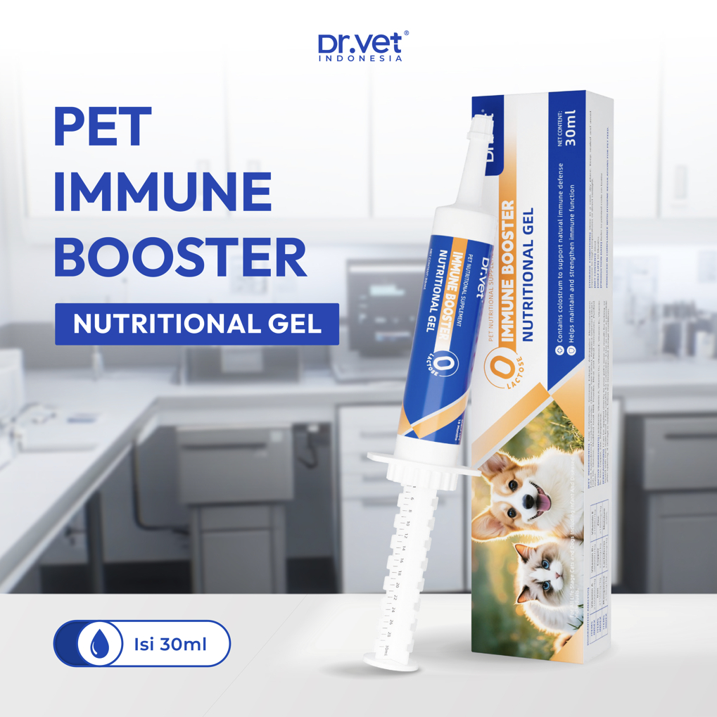 Jual Dr.Vet Pet Immune Booster Nutritional Gel - 30ml | Shopee Indonesia