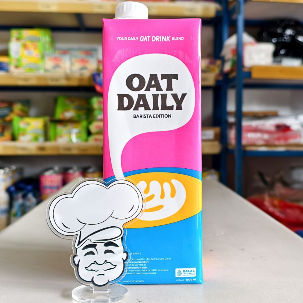 Jual Susu OatDaily 1Liter / Oat Daily Plain 1Liter / Susu Oat 1Lt ...