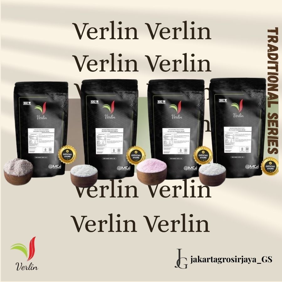 Jual Verlin Drink Powder 1kg TRADITIONAL SERIES / Bubuk Minuman ...