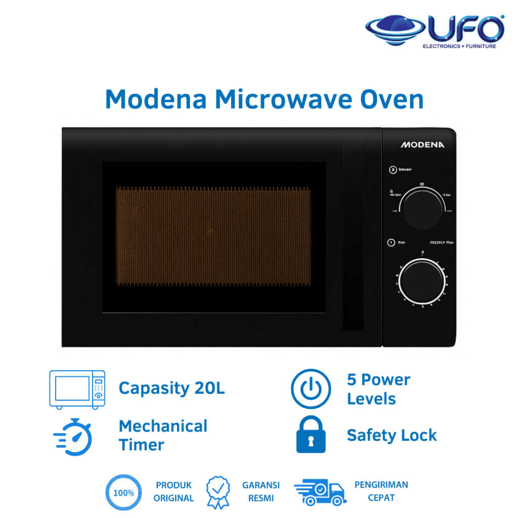 Jual Modena Microwave Oven 20 Liter MK2005L | Shopee Indonesia
