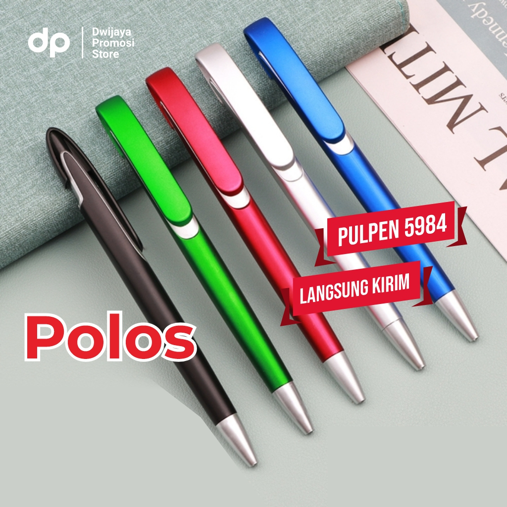 Jual Pulpen Plastik promosi souvenir 5984/1117 Custom Printing UV ...