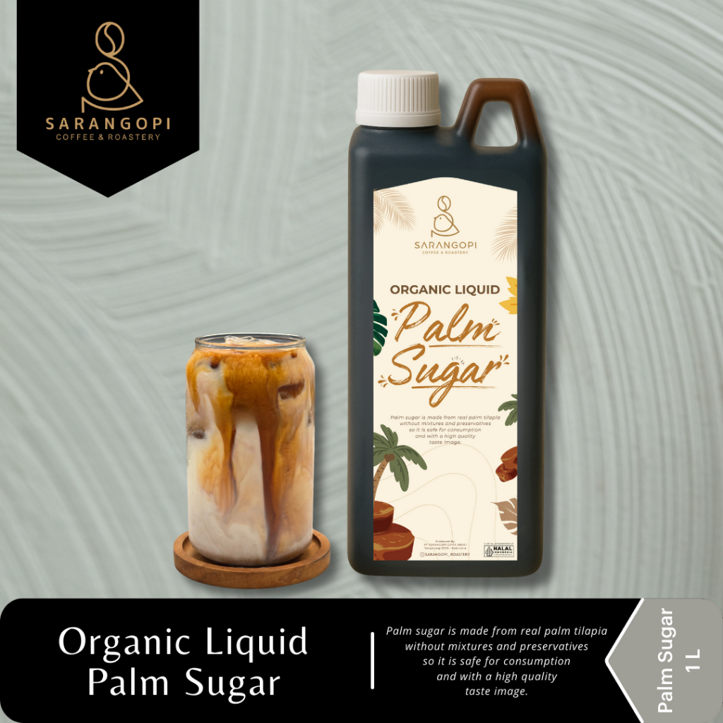 Jual Sarangopi Gula Aren Cair Premium Organik 1 liter - Organic Liquid ...
