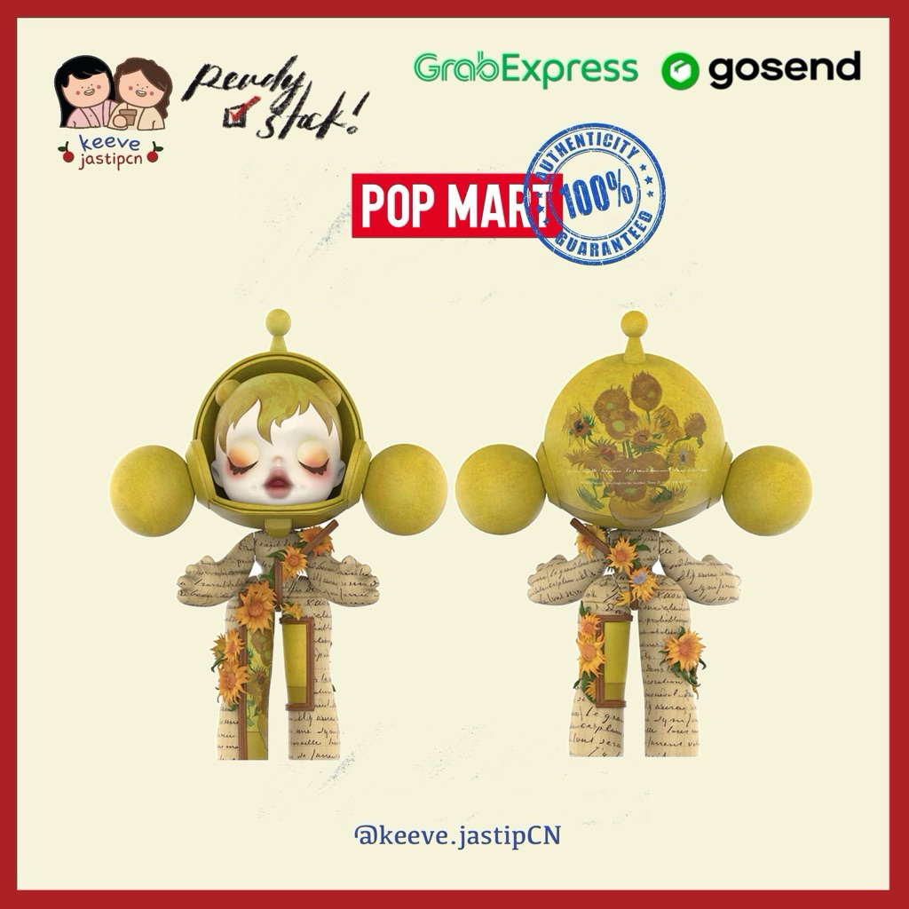 Jual POP MART MEGA a SKULLPANDA 400% Van Gogh Museum Sunflowers Limited ...