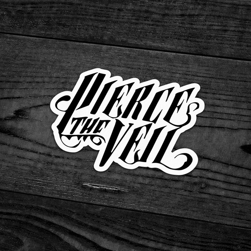 Jual PIERCE THE VEIL / PTV - Sticker Band PIERCE THE VEIL / PTV ...