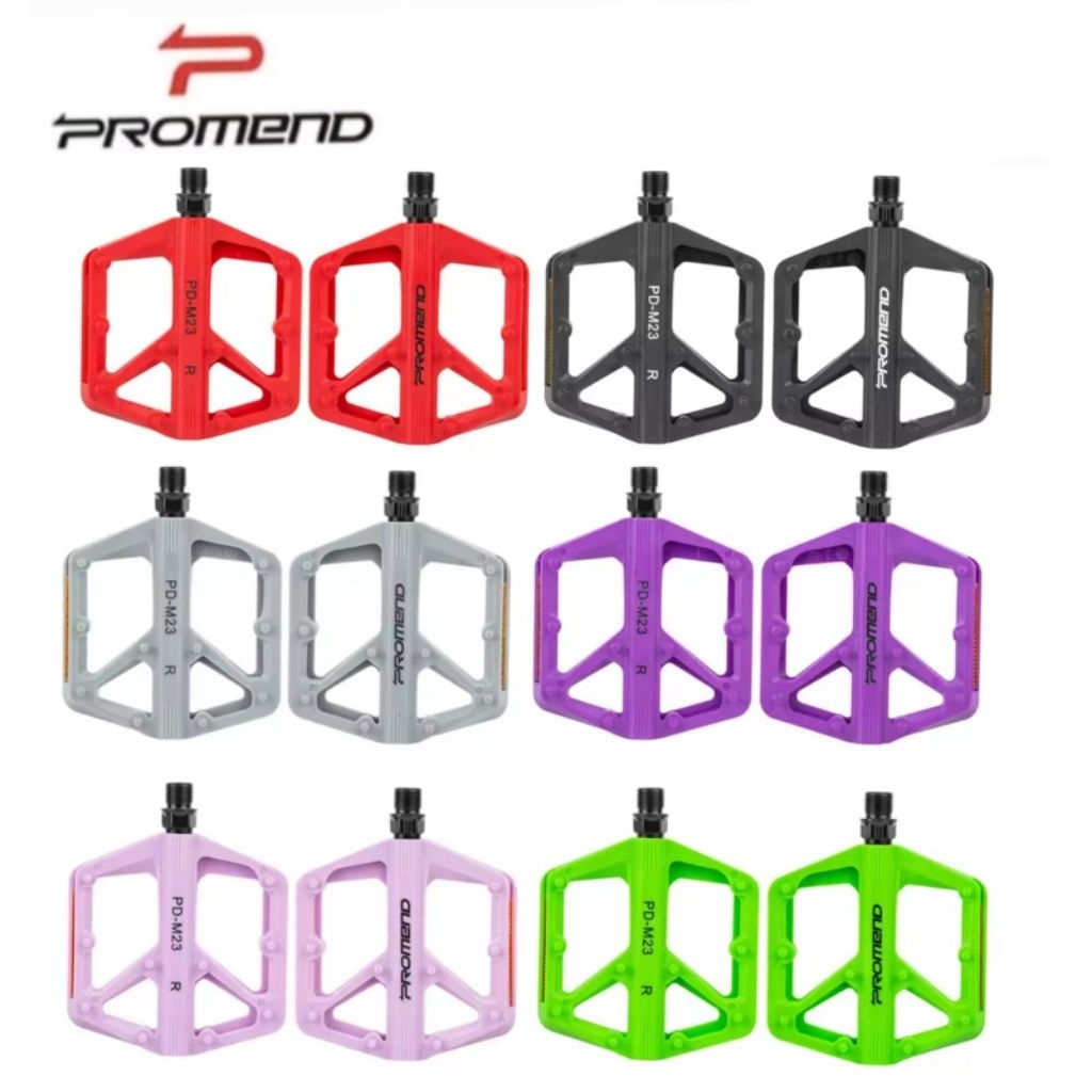Jual Promend PD-M23 Pedal Doubel DU Bushing Ultralight With Reflective ...