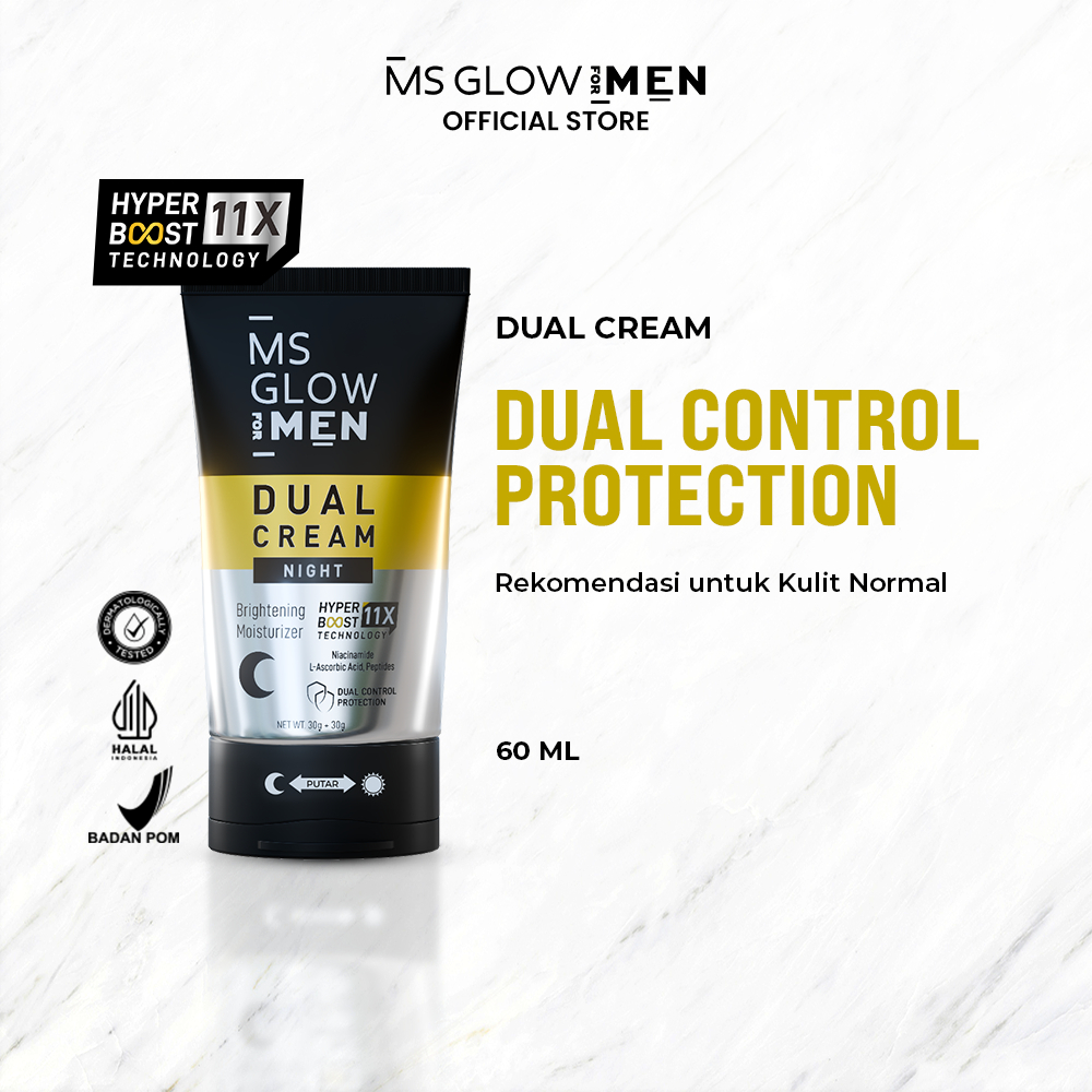 Jual MS Glow For Men Dual Cream - 30 gr | Shopee Indonesia