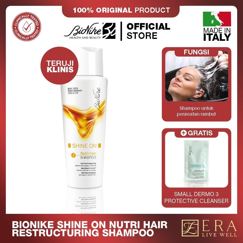 Jual Bio Shine On Nutri Hair Restructuring Shampoo | Shopee Indonesia