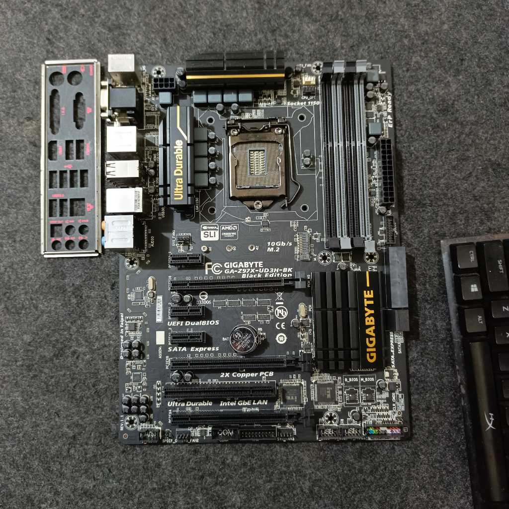 Jual Motherboard Gaming Z97 Intel LGA 1150 DDR3 Support I7 4790K Support NVME | Shopee Indonesia