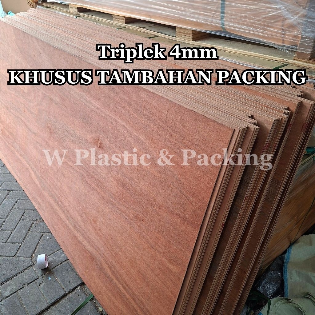 Jual Triplek 4mm (KHUSUS TAMBAHAN PACKING) | Shopee Indonesia