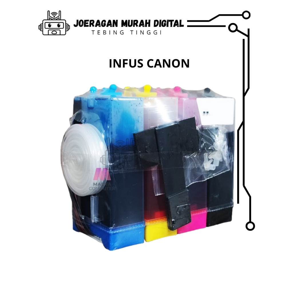 Jual Tabung Tinta Infus 80ml F1 Ciss Kit Printer Canon | Shopee Indonesia