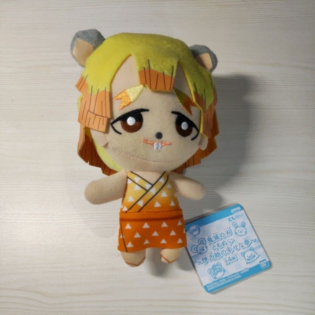Jual Zenitsu Tomonui Rat/Tikus - Banpresto - Boneka Demon Slayer Plush ...