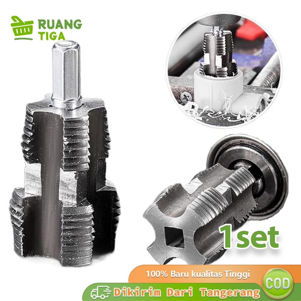 Jual Pembuka Ulir Internal Pipa Air PPR Baru Tipe 4/6 Alat Bor Ulir ...