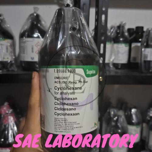 Jual CYCLOHEXANE / SIKLOHEKSANA / C6H12 MERCK 1.09666.1000 MERCK 109666 ...