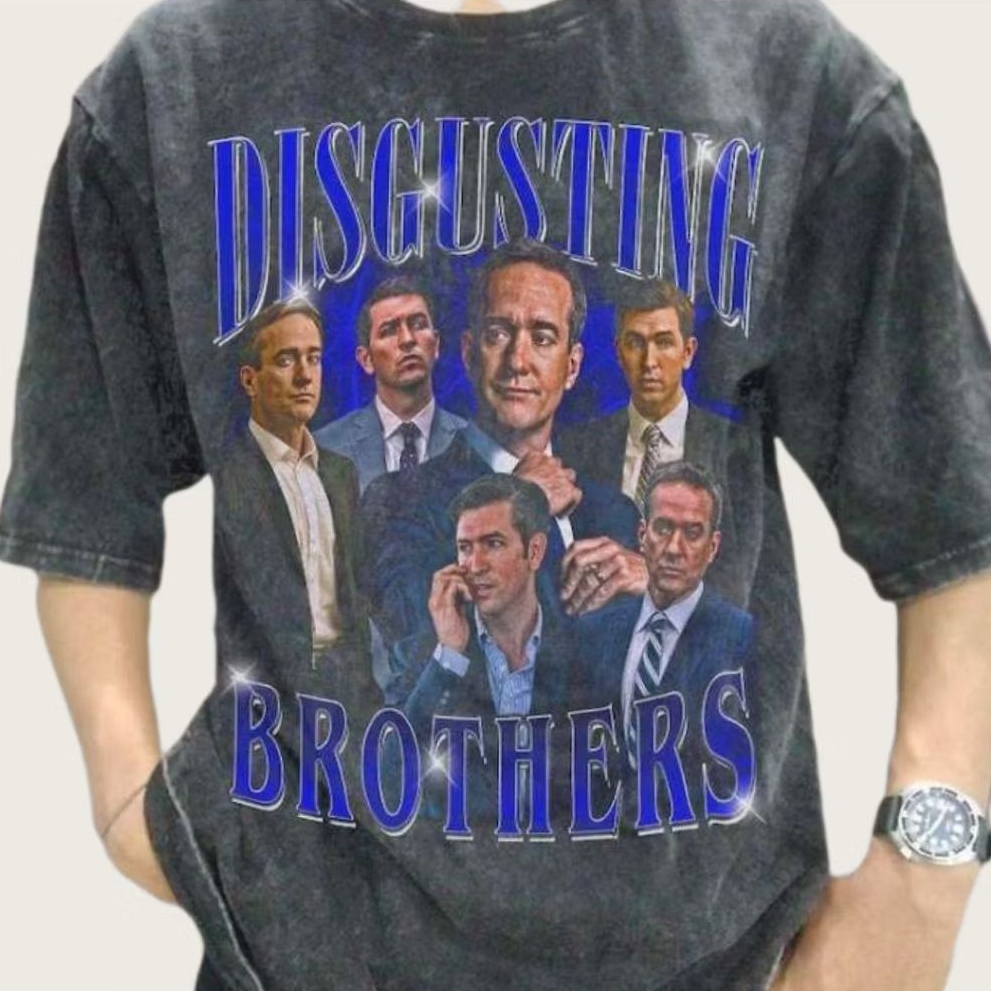 Jual Succession Disgusting Brothers Movie Vintage Wash T-shirt/Kaos ...